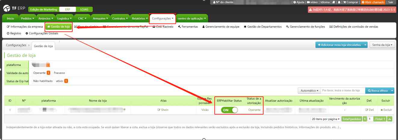 Como integrar Shopee na TF ERP | TF ERP